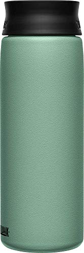 CamelBak Hot Cap Travel Mug, Insulated Stainless Steel, Perfect for taking coffee or tea on the go - Leak-Proof when closed - 20 oz, Moss