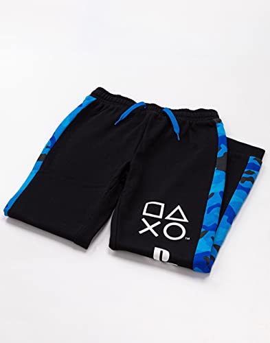 PlayStation Lounge Pants Boys Black Game Console Pajamas Trouser Joggers Pjs 13-14 Years