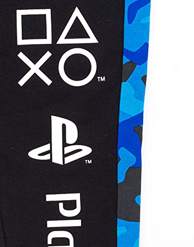 PlayStation Lounge Pants Boys Black Game Console Pajamas Trouser Joggers Pjs 13-14 Years
