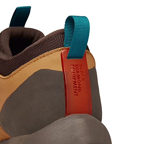 Black Diamond Equipment - Men's Mission Leather Low Wp Approach Shoes - Amber-Cafe Brown - 10.5