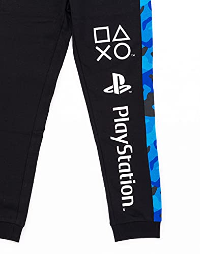 PlayStation Lounge Pants Boys Black Game Console Pajamas Trouser Joggers Pjs 13-14 Years