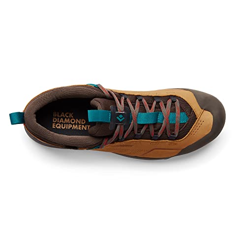 Black Diamond Equipment - Men's Mission Leather Low Wp Approach Shoes - Amber-Cafe Brown - 10.5