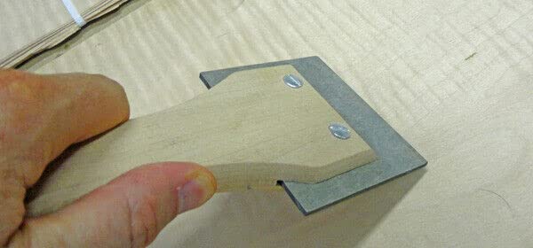 Hickory Rustic Planked Knotty Pecan Wood Veneer 6" x 49" on Paper Backer 1/32"