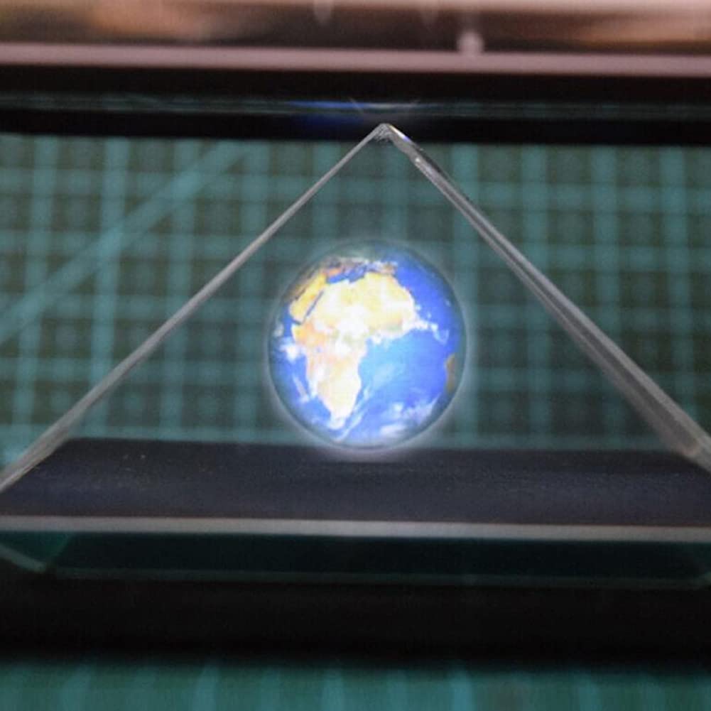 Smartphone 3D Hologram Projector, 3D Holographic Display Stands Projector 3.5-6inch Mobile Smartphone Hologram for Corporate Product Display, Personal Entertainment(Cylindrical)