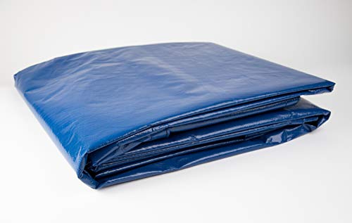 Blue Wave BWC908 Gold 15-Year 24-ft Round Above Ground Pool Winter Cover,Royal Blue
