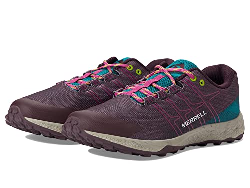 Merrell Moab Flight Low Alternative Closure Hiking Shoe, Burgundy, 2 US Unisex Big Kid