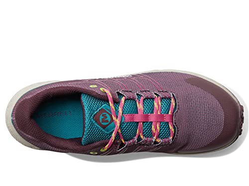 Merrell Moab Flight Low Alternative Closure Hiking Shoe, Burgundy, 2 US Unisex Big Kid