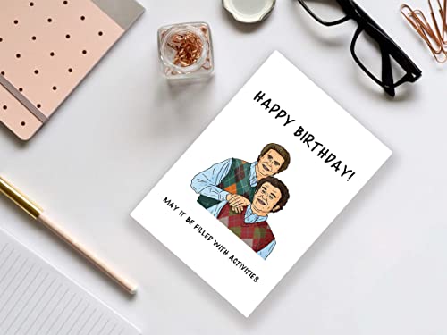 Step Bros Birthday Card, Funny Birthday Card, Comedy Bday Greeting Card, Best Friends Birthday Cardā¦