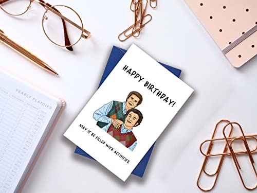 Step Bros Birthday Card, Funny Birthday Card, Comedy Bday Greeting Card, Best Friends Birthday Cardā¦