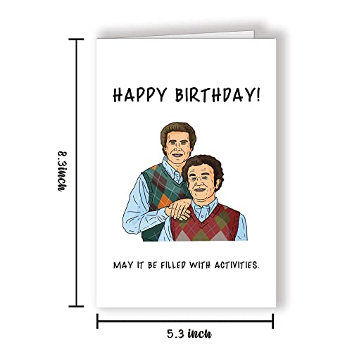 Step Bros Birthday Card, Funny Birthday Card, Comedy Bday Greeting Card, Best Friends Birthday Cardā¦