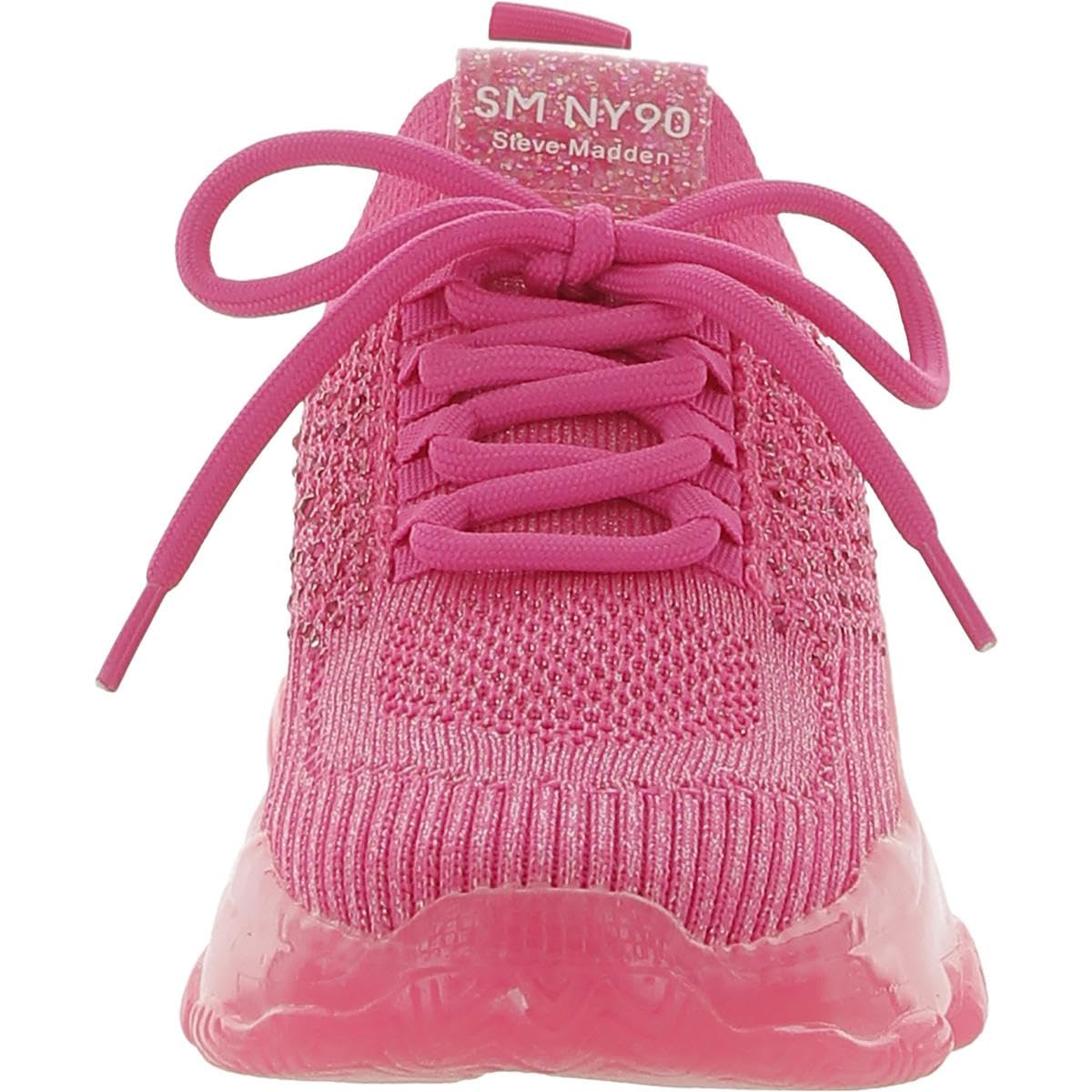 Steve Madden Girls Shoes Girls Miss Sneaker, Hot Pink, 2 Little Kid