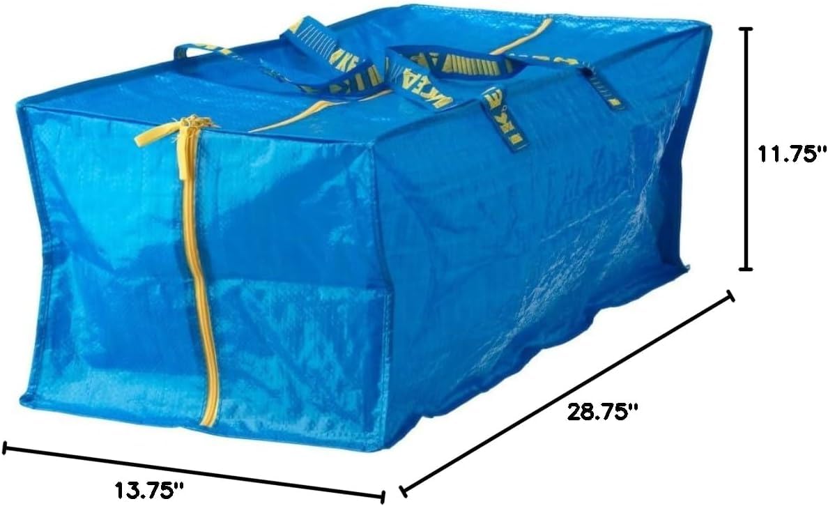Ikea Frakta Storage Bag - Blue (5)