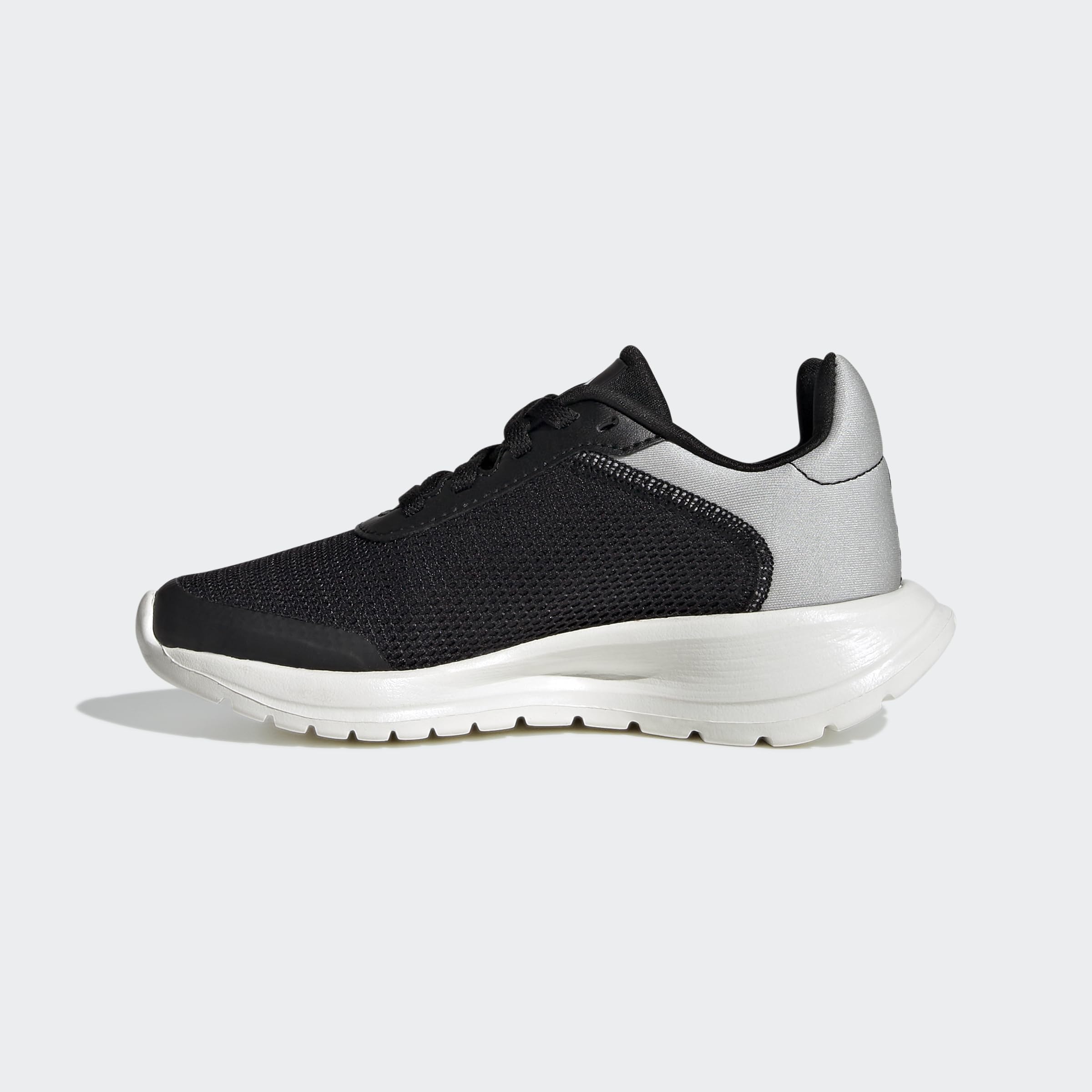 adidas Tensor Run 2.0 Shoe, Core Black/Chalk White/Grey Two (Lace-Up), 7 US Unisex Big Kid