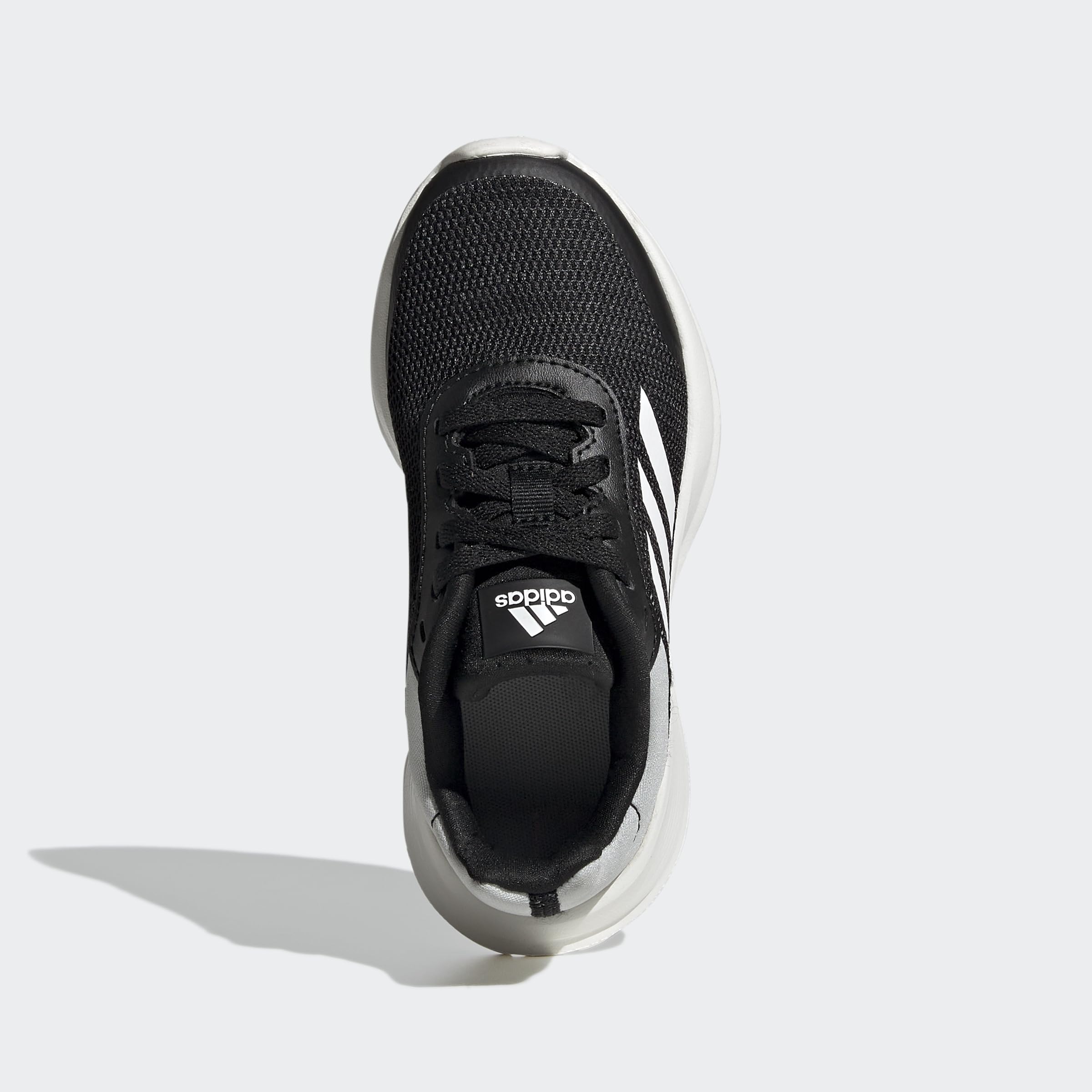 adidas Tensor Run 2.0 Shoe, Core Black/Chalk White/Grey Two (Lace-Up), 7 US Unisex Big Kid