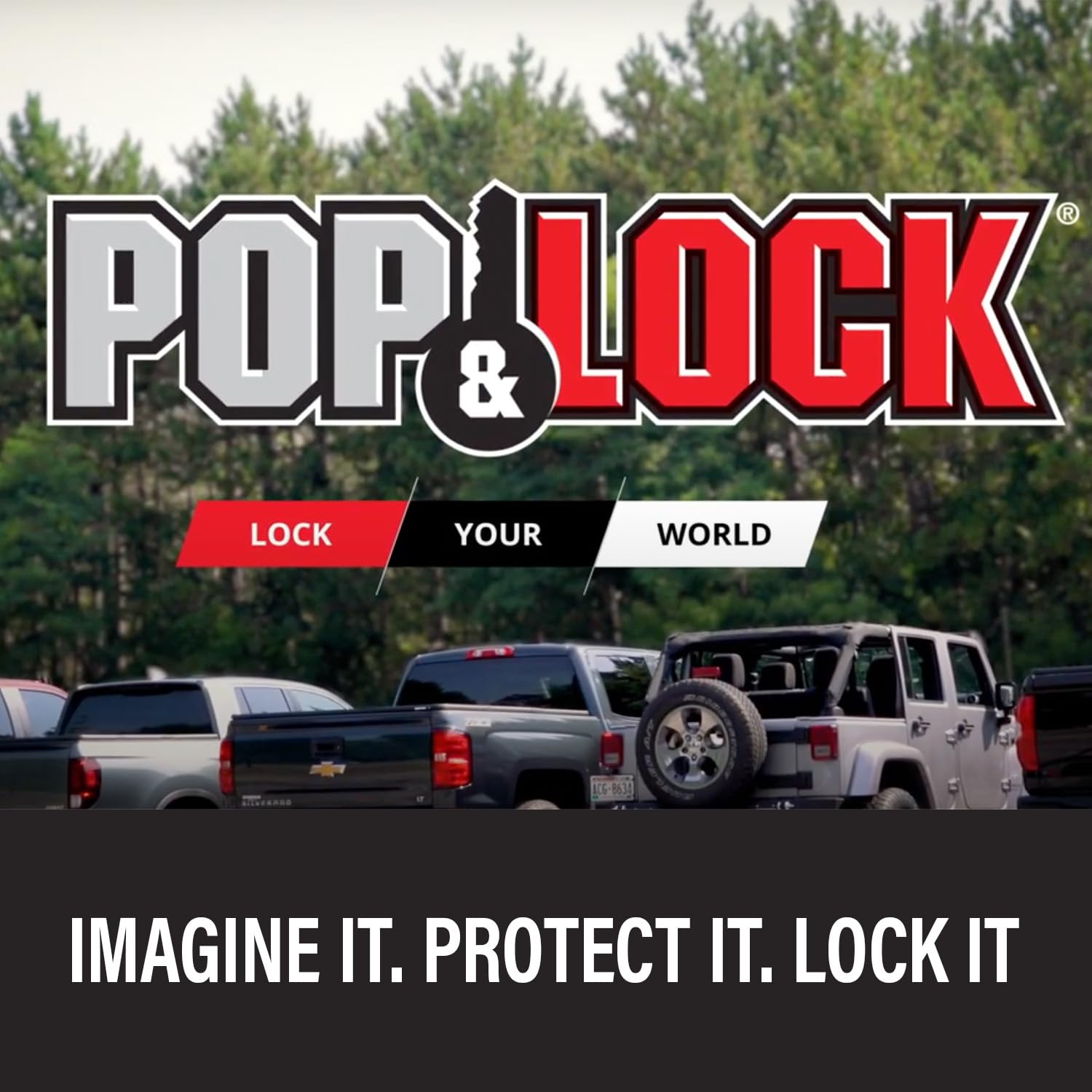 Pop & Lock PL8110 Power Tailgate Lock for Chevy/GMC