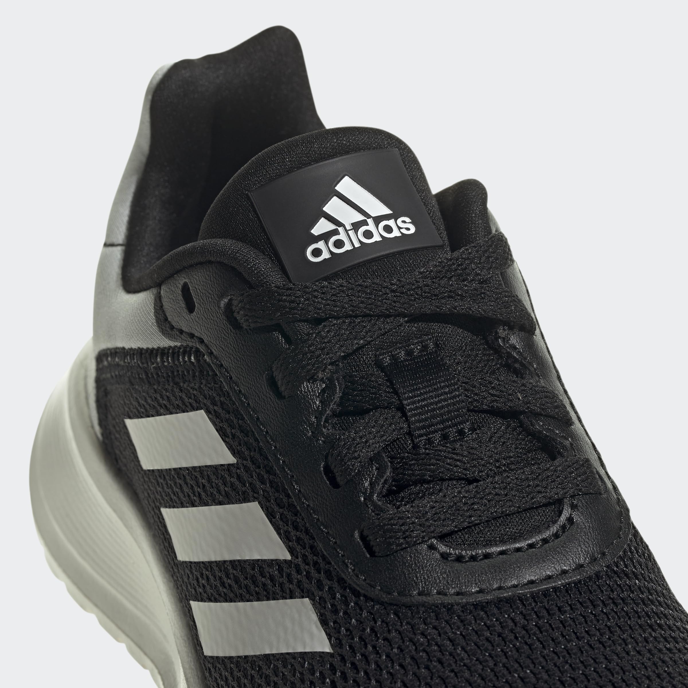 adidas Tensor Run 2.0 Shoe, Core Black/Chalk White/Grey Two (Lace-Up), 7 US Unisex Big Kid