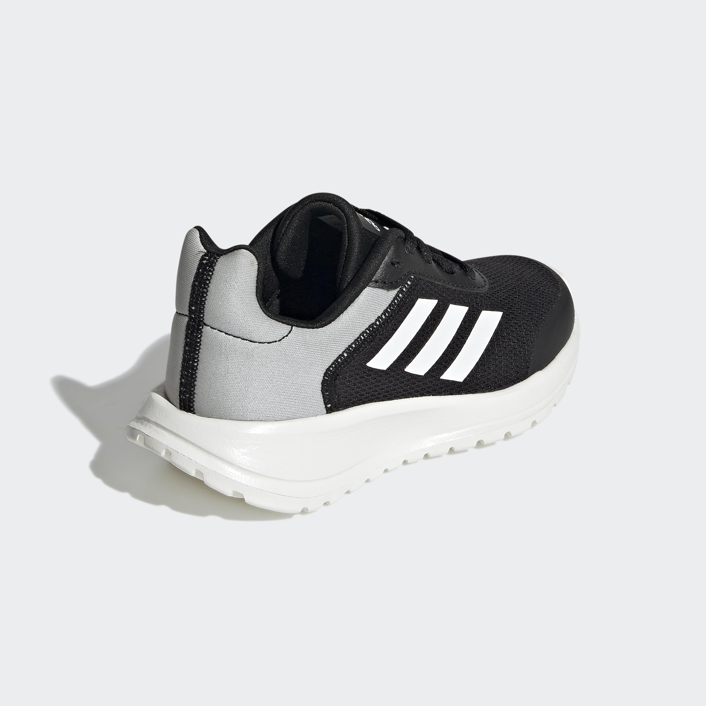 adidas Tensor Run 2.0 Shoe, Core Black/Chalk White/Grey Two (Lace-Up), 7 US Unisex Big Kid