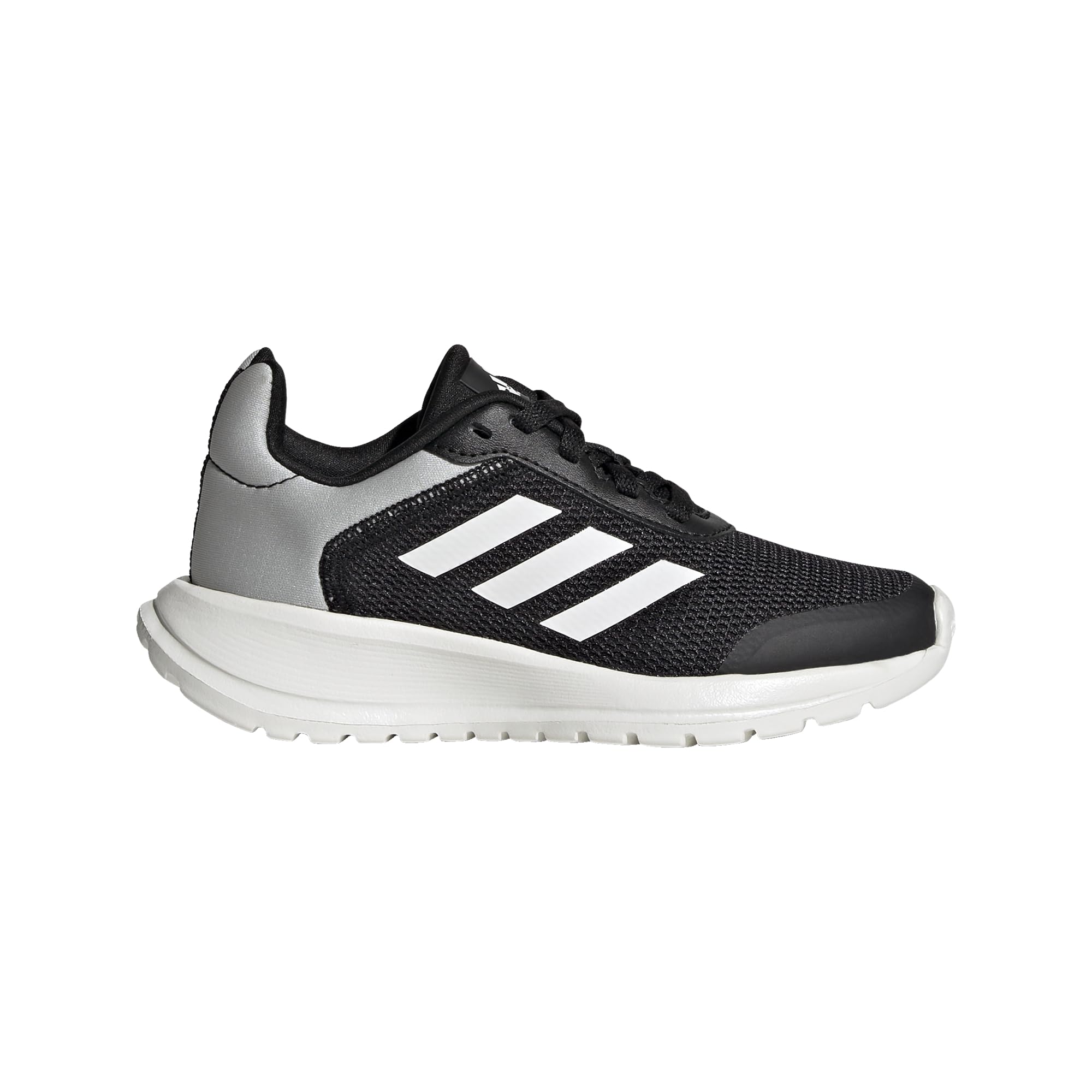adidas Tensor Run 2.0 Shoe, Core Black/Chalk White/Grey Two (Lace-Up), 7 US Unisex Big Kid
