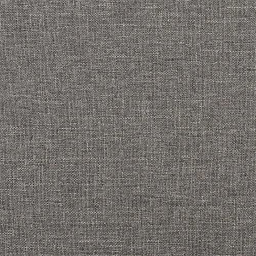 vidaXL 3-Seater Sofa Dark Gray 70.9" Fabric
