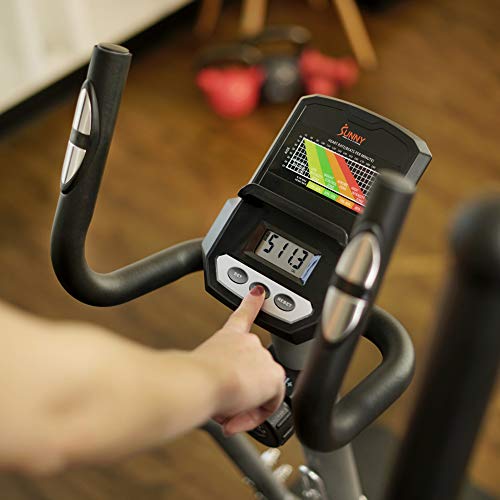 Sunny Health & Fitness Pro Cardio Climber - SF-E3914, Gray