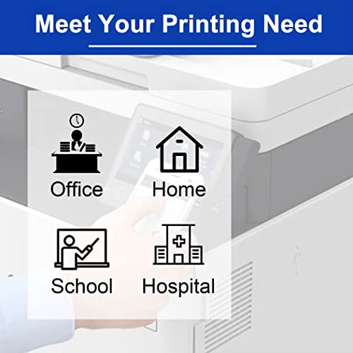 YOISNER TN433 TN 433M Toner Cartridge: Compatible 1 Pack TN433M High Yield Magenta Toner Cartridge Replacement for Brother TN433 DCP-L8410CDW MFC-L9570CDWT L8610CDW L8690CDW L8900CDW L9570CDW Printer