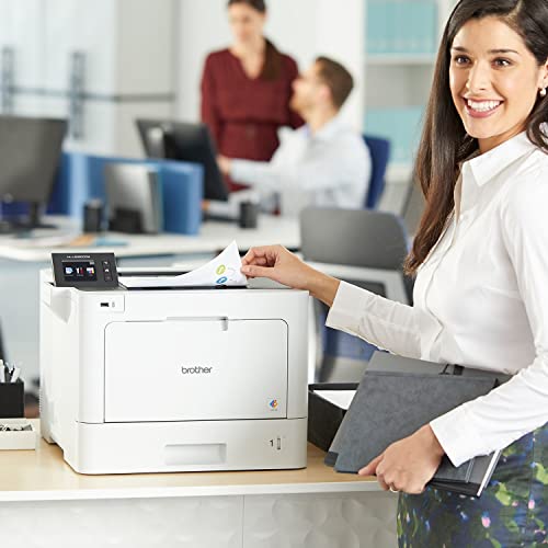 Brother HL-L8360CDW Business Color Laser Printer,33ppm, 2.7β Color Touch LCD, Auto 2-Sided Printing, Ethernet, NFC Connectivity, PCS USB Printer Cable