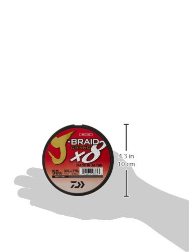 J-BRAID GRAND 8X 300YDS FILLER SPOOL GRAY LIGHT