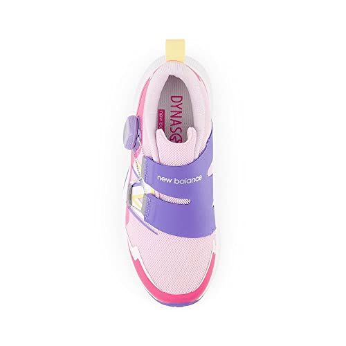 New Balance Girls Dynasoft Reveal V4 Boa, Light Raspberry/Hi-Pink/Electric Indigo, 2 Little Kid