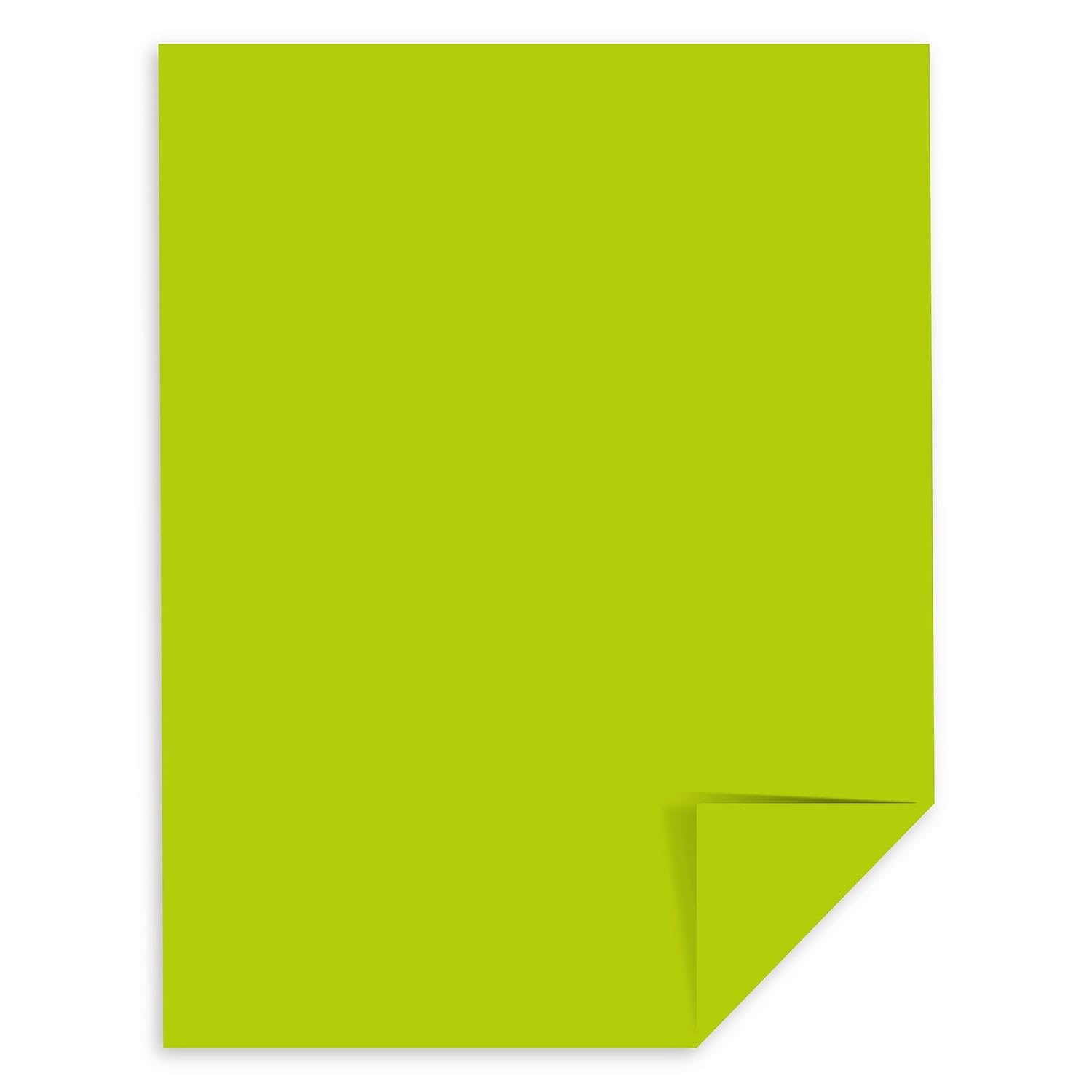 Neenah Astrobrights Premium Color Paper, 24 lb, 8.5 x 11 Inches, 500 Sheets, Terra Green (22581)