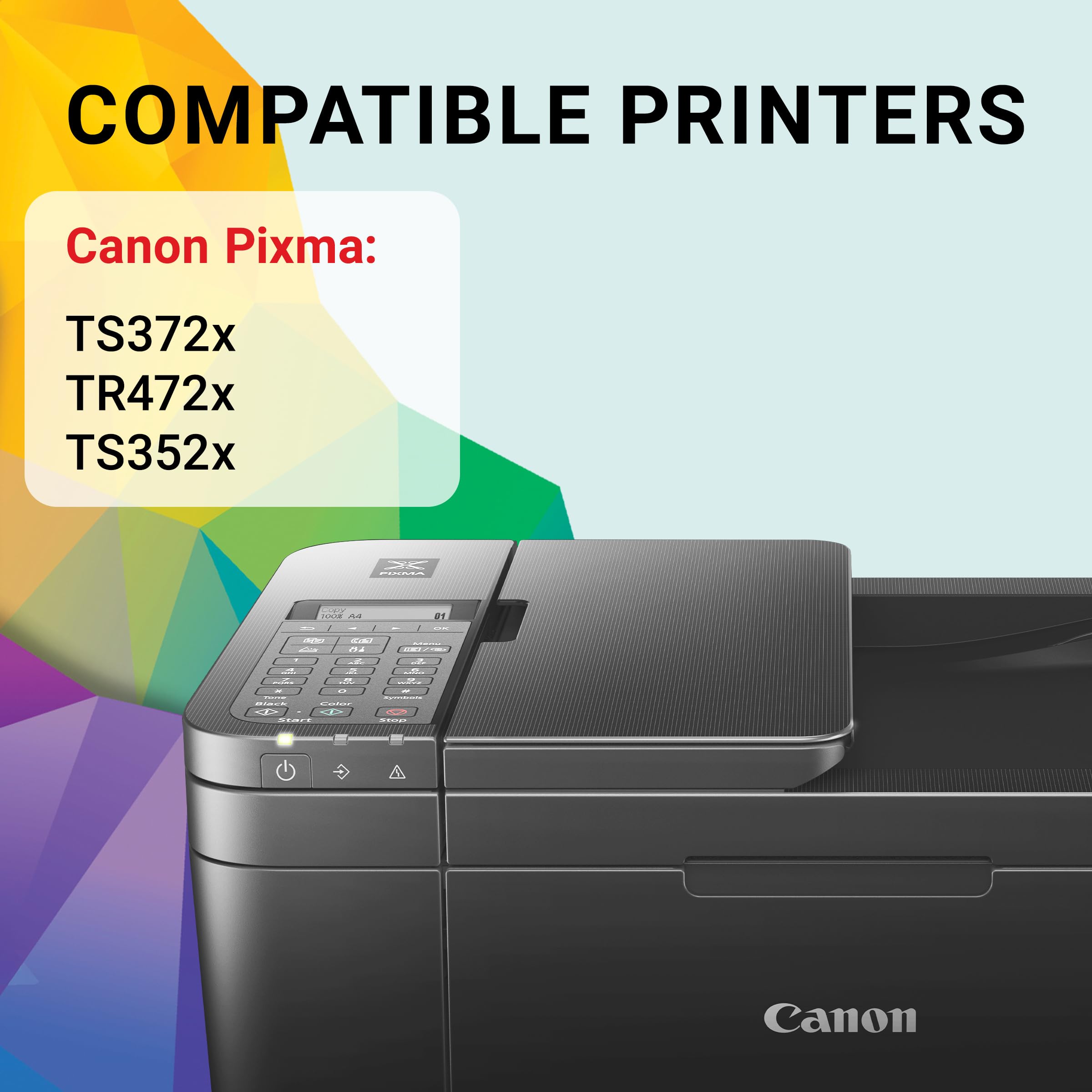 Canon PG-275 Black Ink Tank, Compatible to PIXMA TS3520, TS3522 and TR4720 Printers