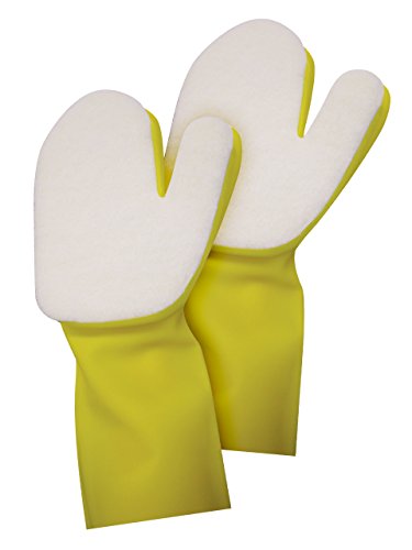 Robelle K605DIS-02 Scrub' O Swimming Pool & Spa Scrubbing Mitt (2 Pack)