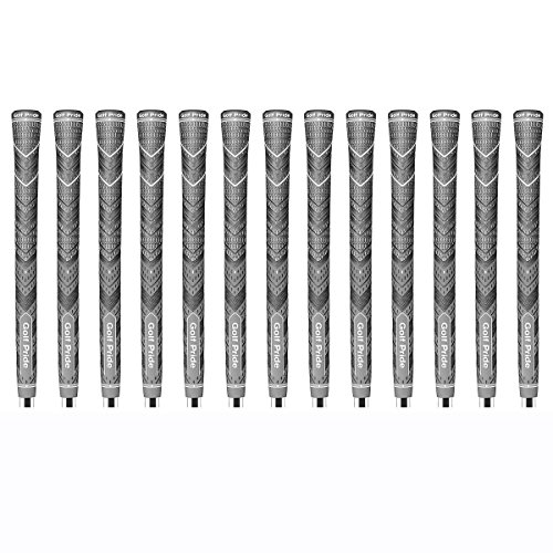 Golf Pride MCC Plus4 Standard Gray 13 Piece Golf Grip Bundle