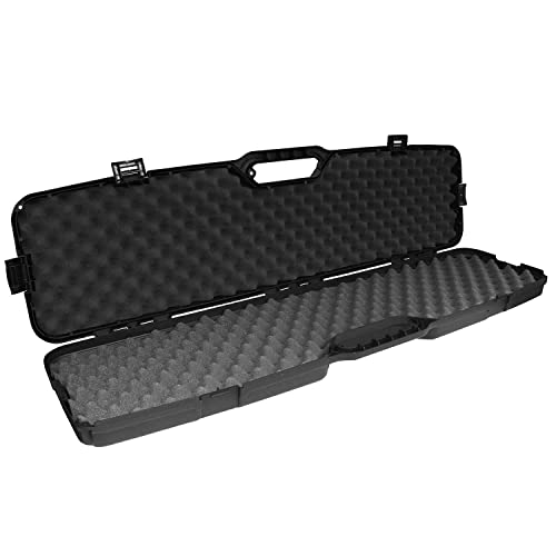 Plano Gun Guard SE 42-Inch Rimfire/Sporting Gun Case, Black, Lockable Padlock Tabs for Travel, Gun Cases for Rifles and Gun Accessories