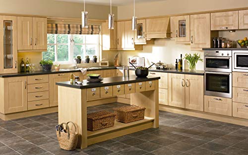 Edge Supply Birch Wood Veneer Sheet Rotary, 24" x 96", Peel and Stick, “A” Grade Veneer Face, Easy Application with 3M Self Adhesive Birch Wood Veneer Sheet, Veneer Sheets for Restoration of Furniture