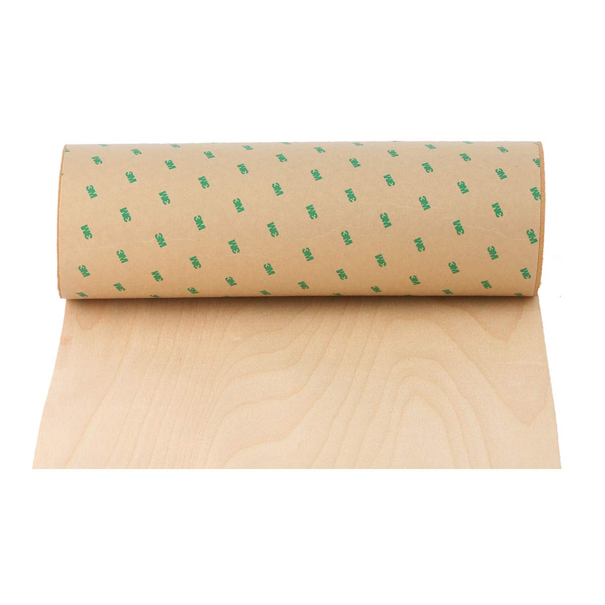 Edge Supply Birch Wood Veneer Sheet Rotary, 24" x 96", Peel and Stick, “A” Grade Veneer Face, Easy Application with 3M Self Adhesive Birch Wood Veneer Sheet, Veneer Sheets for Restoration of Furniture