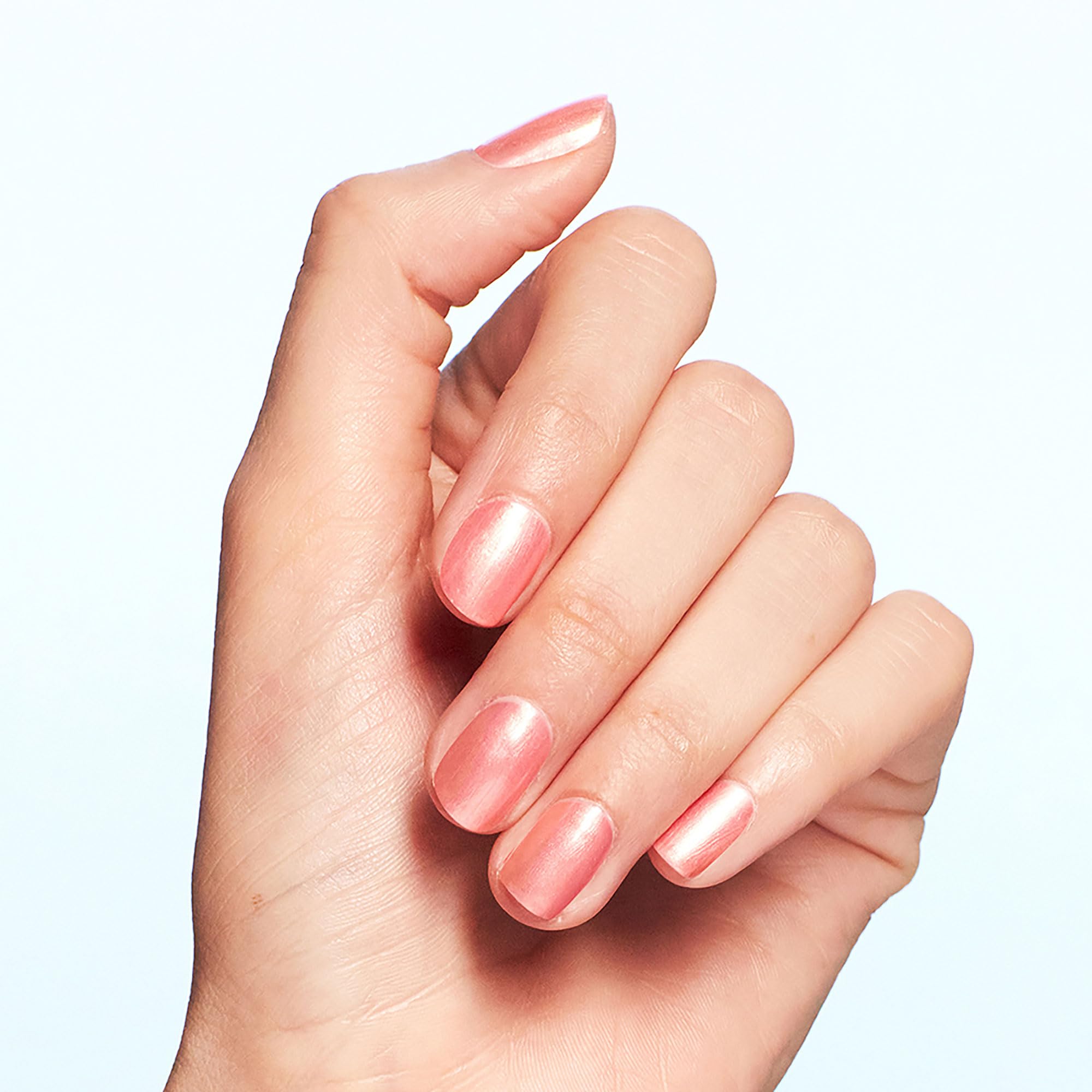 OPI Nail Lacquer Data Peach | Sheer Bright Orange Pearl Chip Resistant Nail Polish | Me, Myself Collection