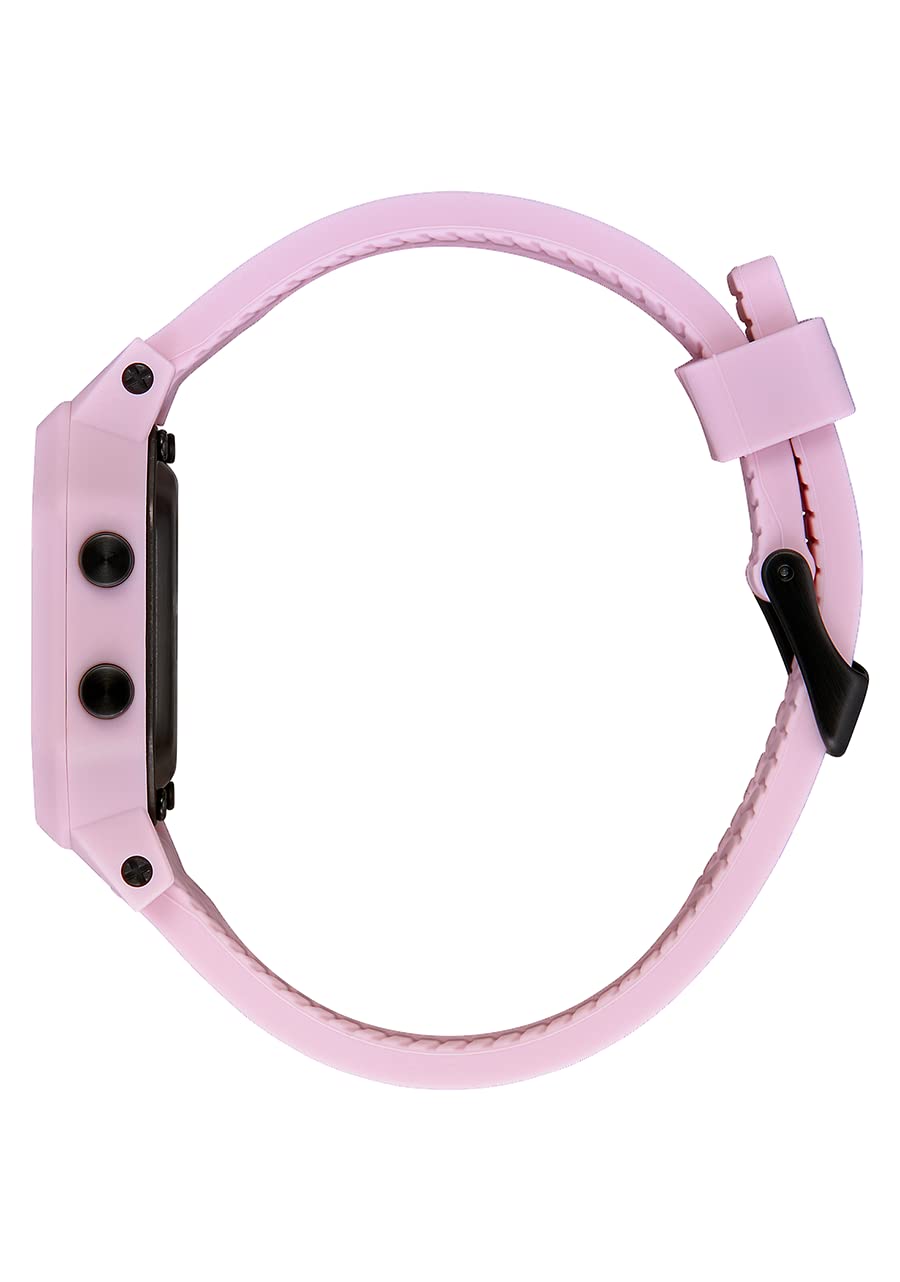 NIXON Siren A1311 - Pale Pink - 100m Water Resistant Women's Digital Sport Watch, 38mm Watch Face, 18mm-16mm Pu/Rubber/Silicone Band