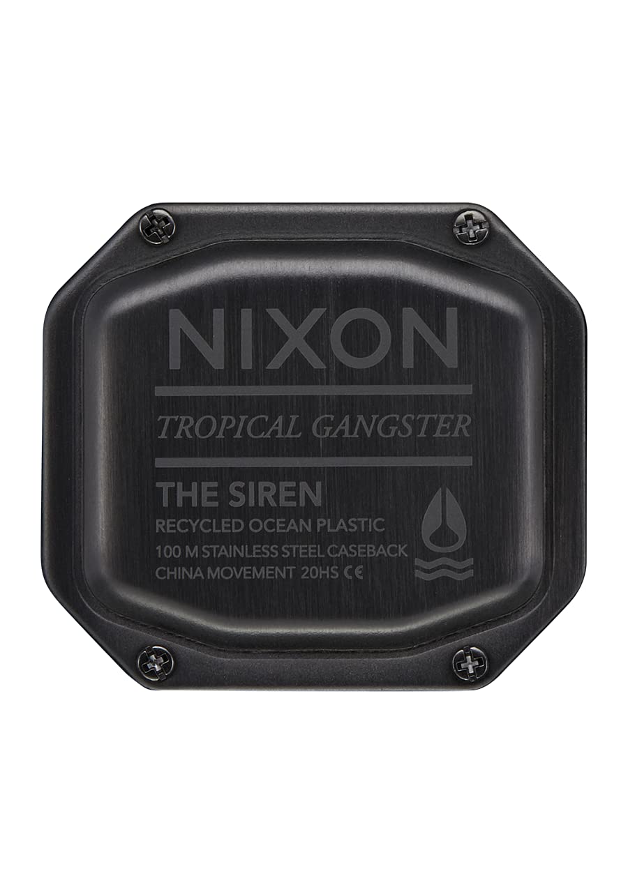 NIXON Siren A1311 - Pale Pink - 100m Water Resistant Women's Digital Sport Watch, 38mm Watch Face, 18mm-16mm Pu/Rubber/Silicone Band