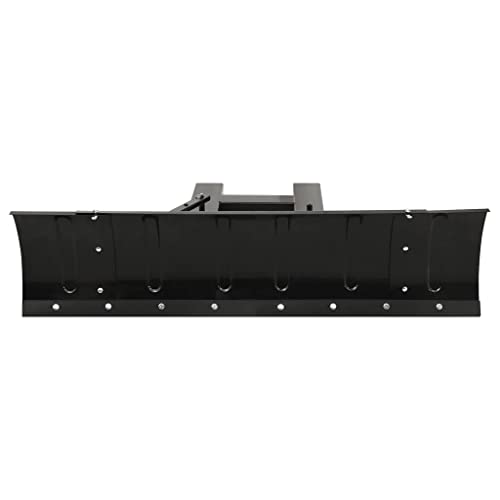 vidaXL Snow Plough for Forklift 59.1"x15" Black