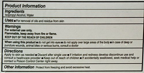 Member's Mark Sterile Alcohol Swabs, Twin Pack: 800 Swabs