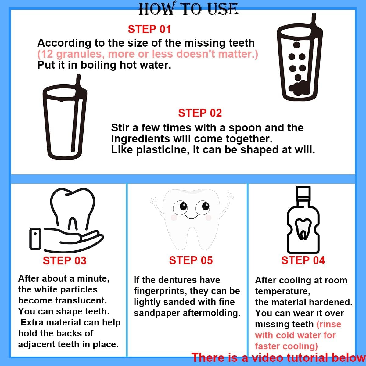 Fake Teeth Repair Kit, Provisional Fake Teeth Replacement Kit for Provisional Restoration 【100% New 30Ml -1 Bottle】