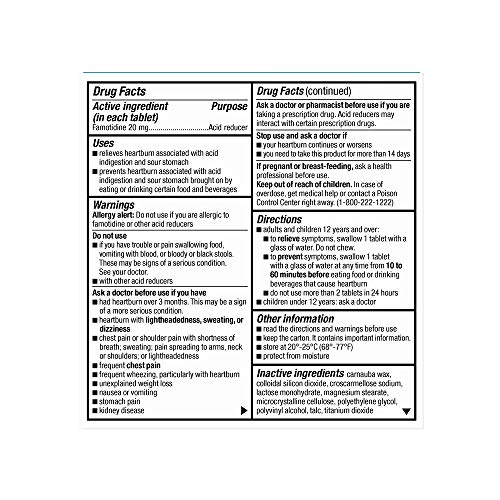 Member?s Mark Acid-Pep Famotidine Tablets, 20 mg (100 ct, 2pk.)