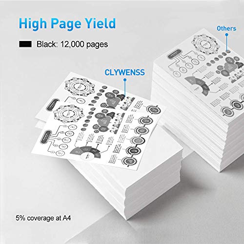 CLYWENSS Compatible DR-730 Replacement for Brother DR 730 DR-730 DR730 Drum Unit to use MFC-L2710DW MFC-L2750DW HL-L2395DW HL-L2370DW XL DCP-L2550DW (2 Pack, NOT Include Toner)