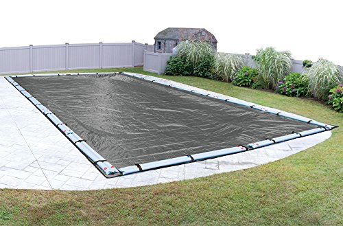 Pool Mate 511840R-PM 20-Year Professional-Grade Winter In-Ground Pool Cover, 18 x 40-ft, Charcoal