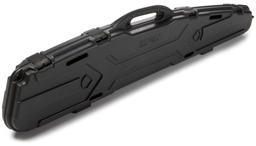 Plano Pro-Max Single Scope Contoured Rifle Case, Black; Lockable Rifle Case; Gun Storage for One Rifle or Shotgun, Firearm Travel Case