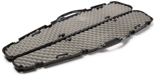Plano Pro-Max Single Scope Contoured Rifle Case, Black; Lockable Rifle Case; Gun Storage for One Rifle or Shotgun, Firearm Travel Case