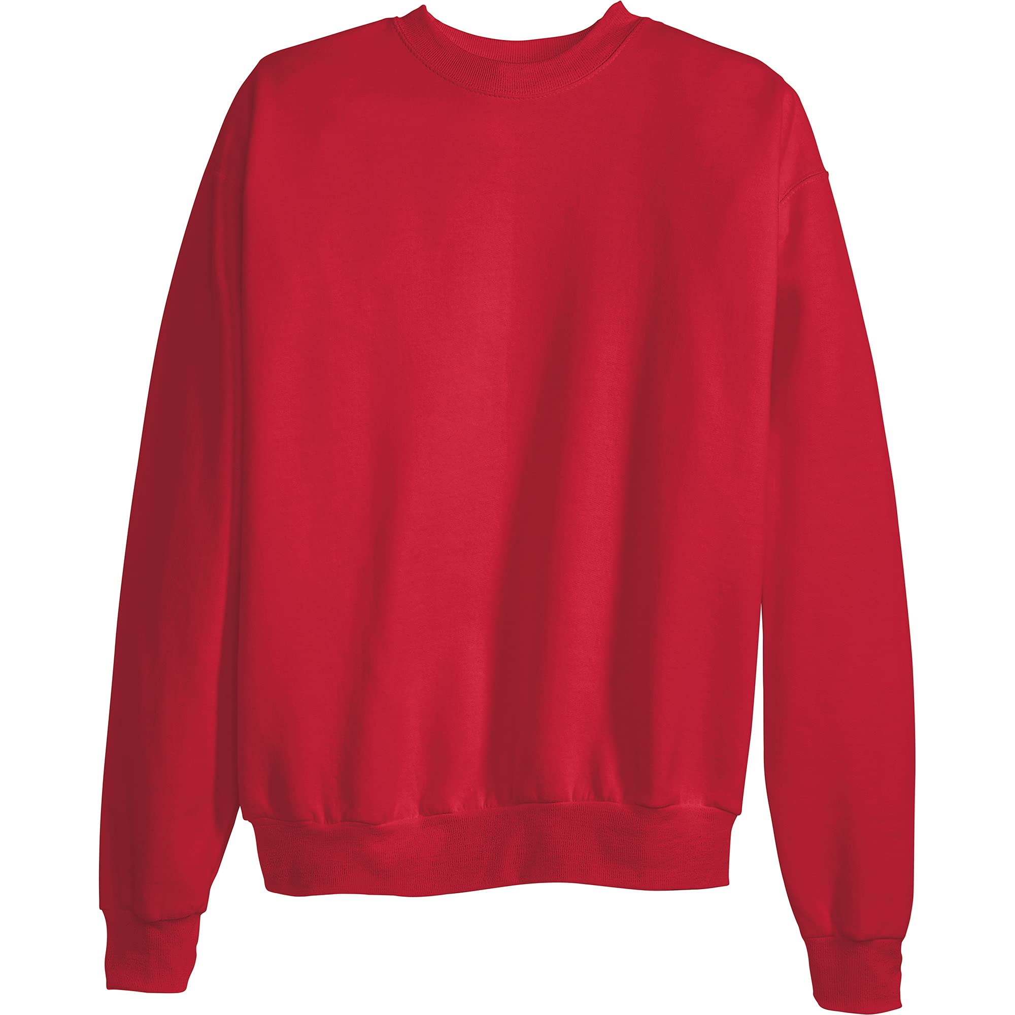 Hanes Men's EcoSmart Sweatshirt, Deep Red, 3XL