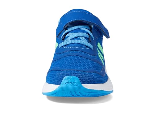 adidas Duramo 10 Running Shoe, Team Royal Blue/Beam Green/Pulse Blue (Elastic), 2 US Unisex Little Kid