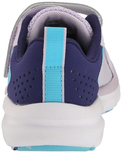 Under Armour Girls' Pre-School Assert 9 Alternate Closure, (502) Nebula Purple/Sonar Blue/White, 2, US