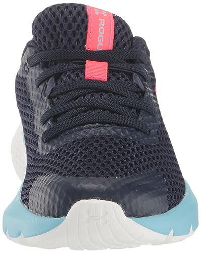 Under Armour Girls' Rogue 3 Alternate Closure, (404) Midnight Navy/Blizzard/Pink Shock, 13, US